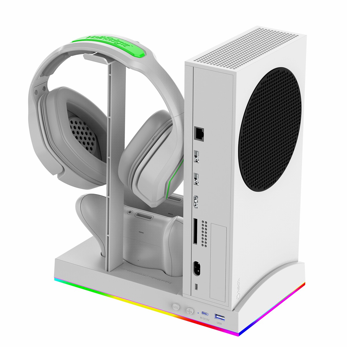 PG-XBS013S/PG-XBS013SA Colorful Luminous Base-Xbox/360 Series-Ten ...